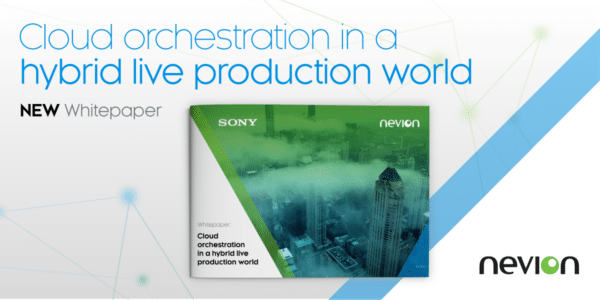 Cloud orchestration in a hybrid live production world